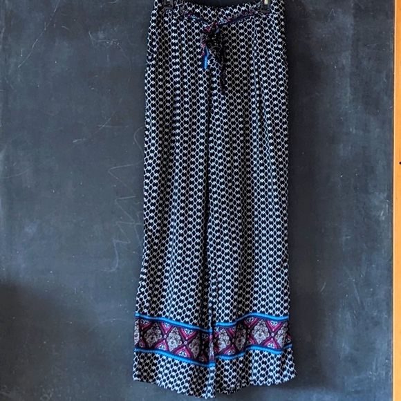 Solitaire | Pants & Jumpsuits | Solitaire Palazzo Pants Wide Leg Flowy ...